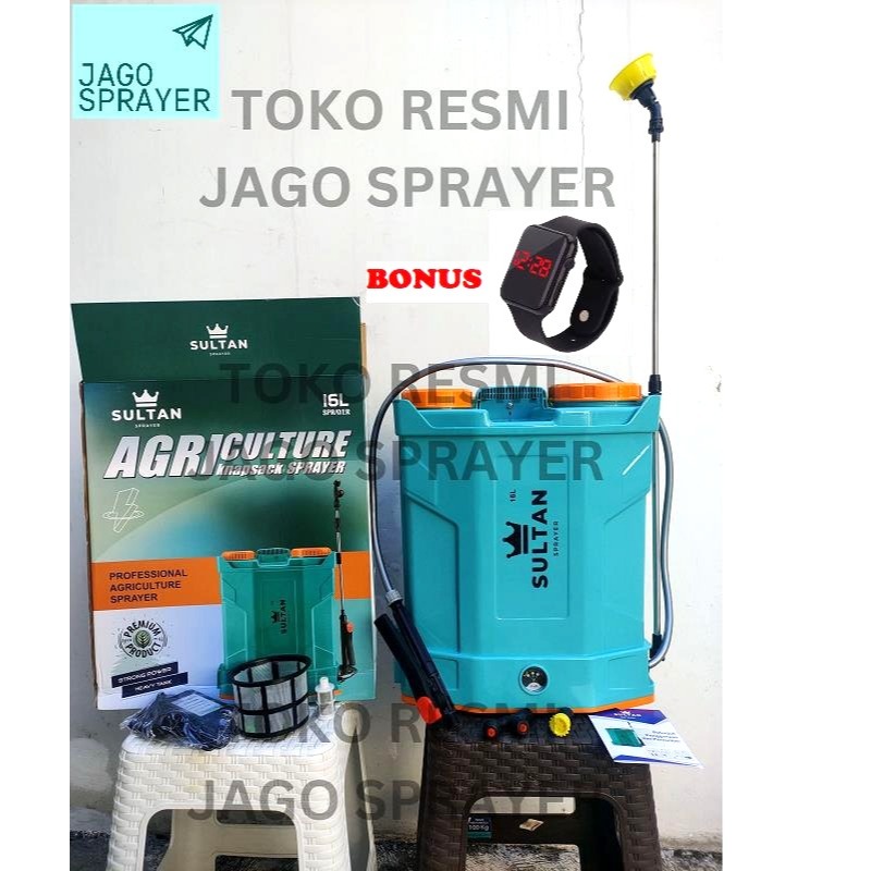Jual Toko RESMI Sprayer Elektrik SULTAN SPRAYER 16 L Tangki Tengki Alat ...