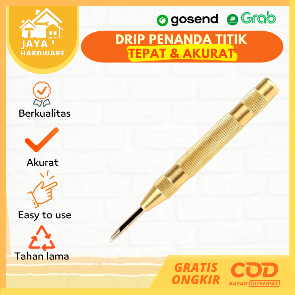 Jual Alat Penanda Titik Bor Otomatis (Dilengkapi dengan Per) / Pensil ...