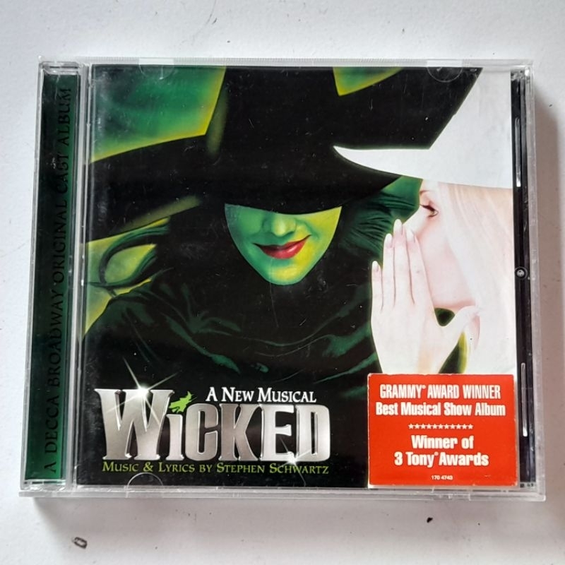 Jual CD Wicked - Original Broadway Cast Recording (2003) ORIGINAL ...