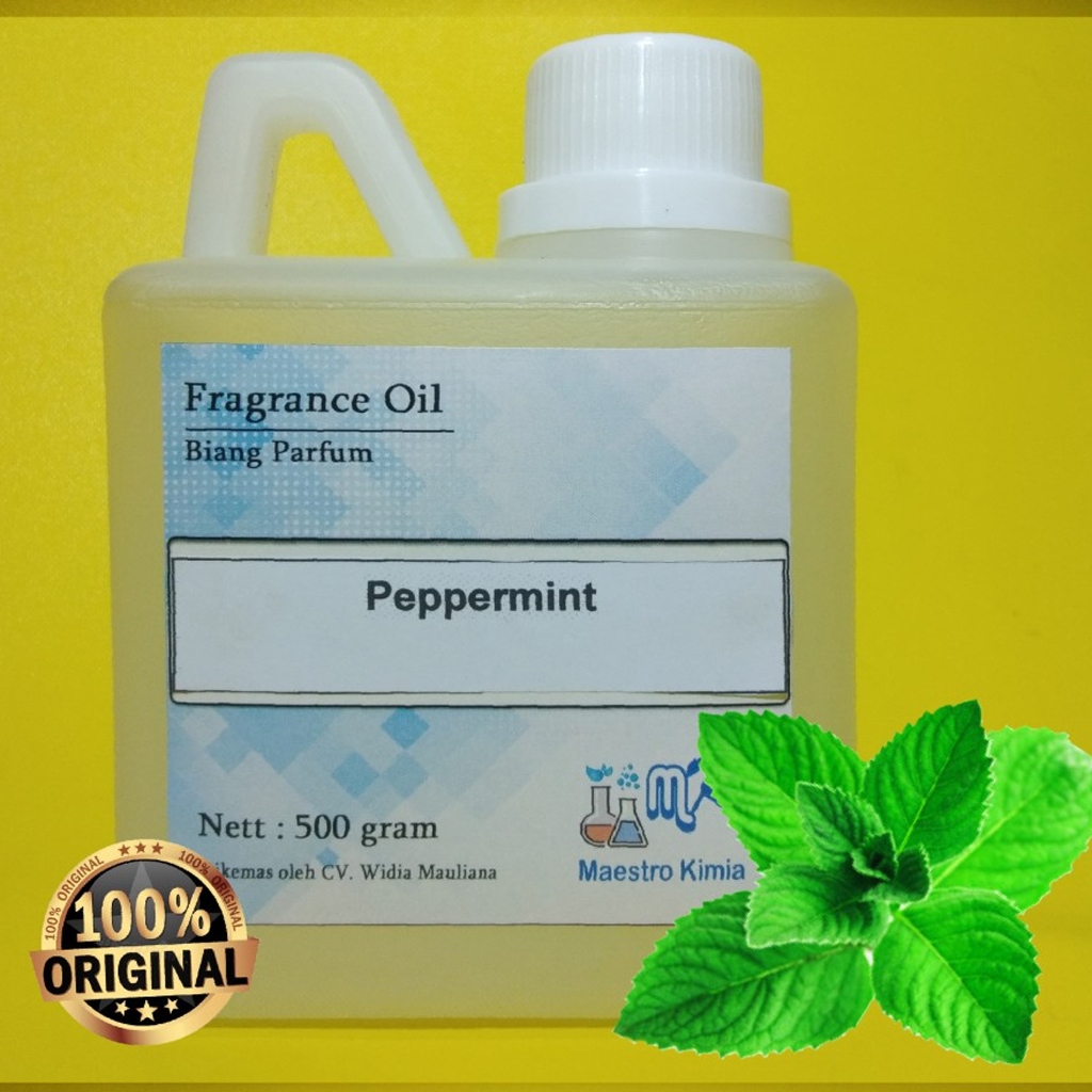 Jual Biang Peppermint 500 gram / Bibit Parfum Fragrance Oil Menthol ...