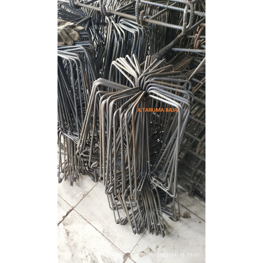 Jual Ring 12 X 20 cm, Besi P8 FULL SNI TP280 (sertifikat 0.2), Begel ...