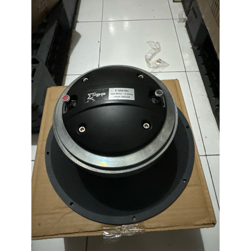 Jual driver tweeter high tweeter enigma E HP 610 + corong diral 25cm ...