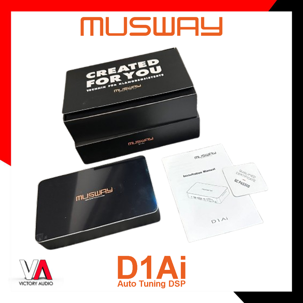 Jual Power Amplifier 4 Channel Built in AUTO TUNING DSP 6Channel MUSWAY D1Ai D1 Ai Class AB 4CH ...