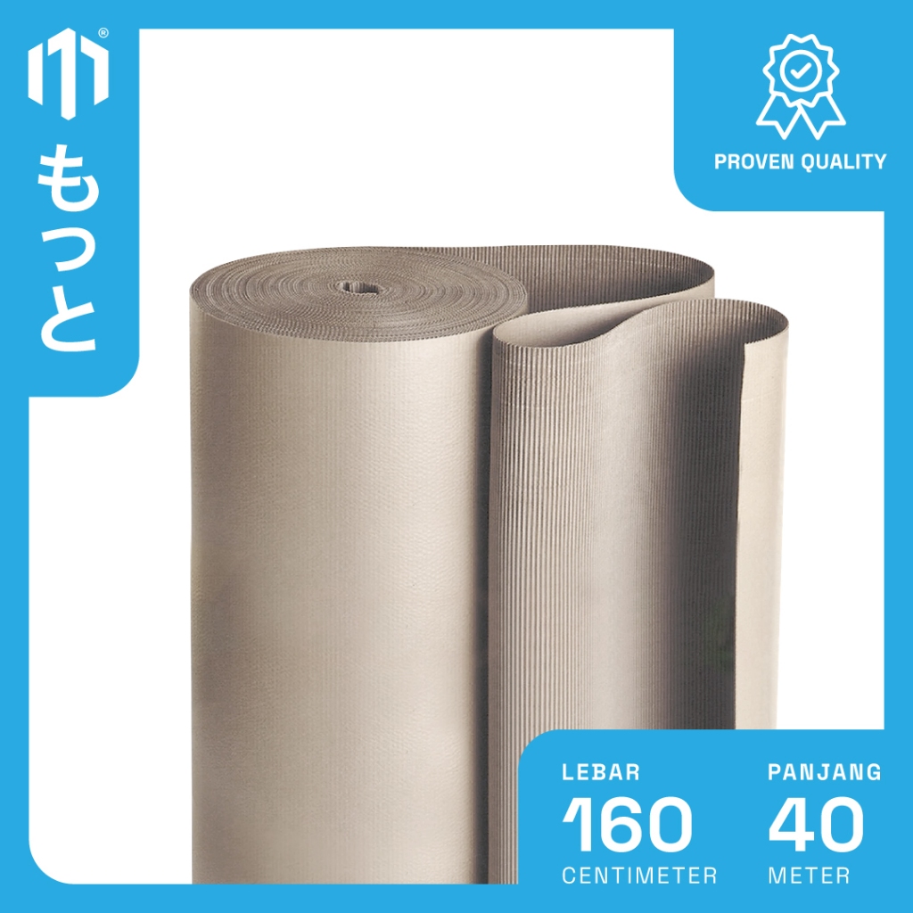 Jual Single Face / Corrugated Roll Ukuran 160 CM x 40 M - Karton Lembar ...