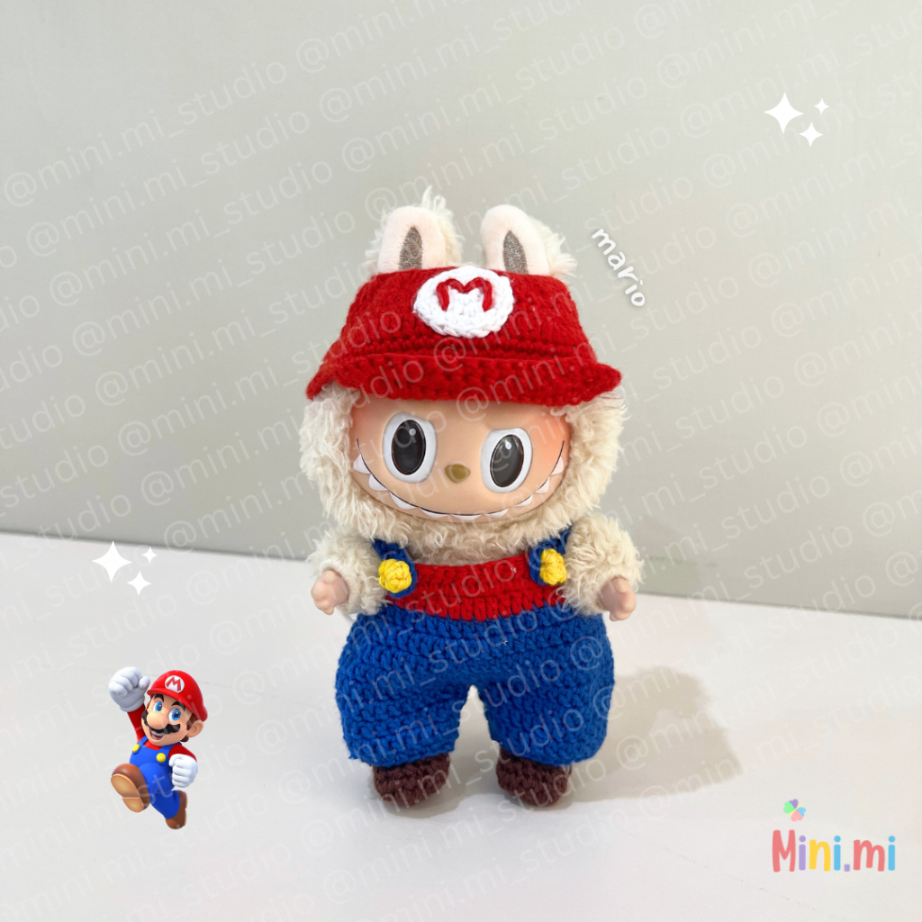 Jual BAJU LABUBU MARIO | Labubu shirt | Labubu Costume v1 v2 | Shopee ...