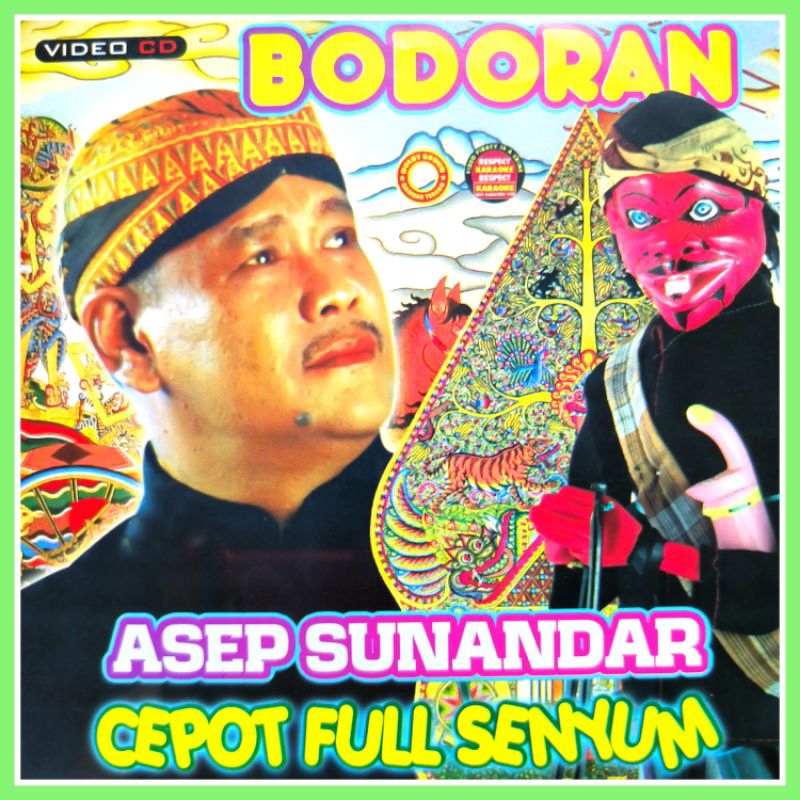 Jual Kaset VCD Kesenian Daerah Wayang Golek Versi Bodoran Cepot Full ...