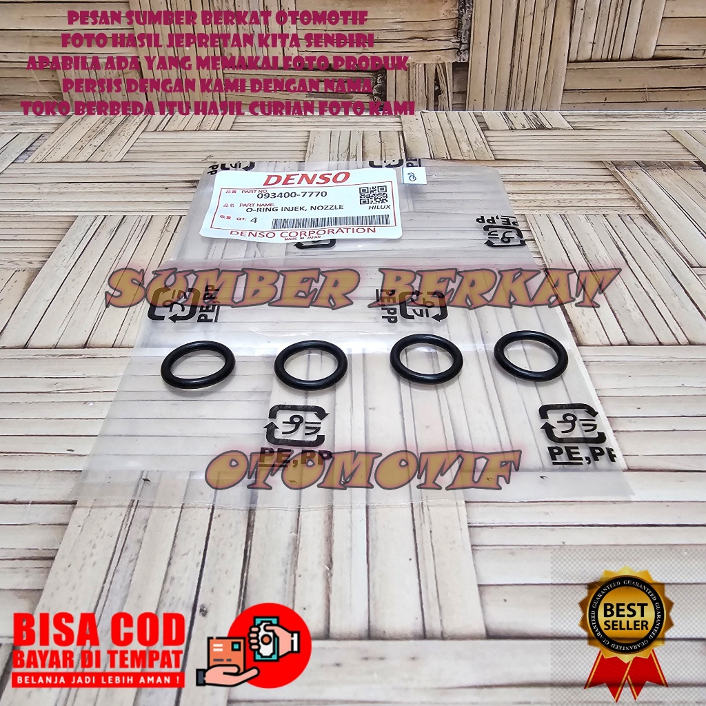 Jual KARET ORING INJEKTOR HILUX INNOVA FORTUNER 1SET | Shopee Indonesia