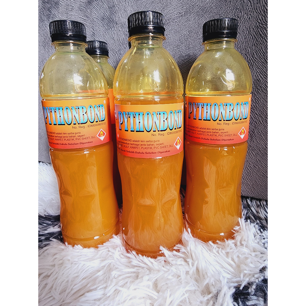 Jual Lem Kuning botolan 440gr PYTHONBOND | Shopee Indonesia