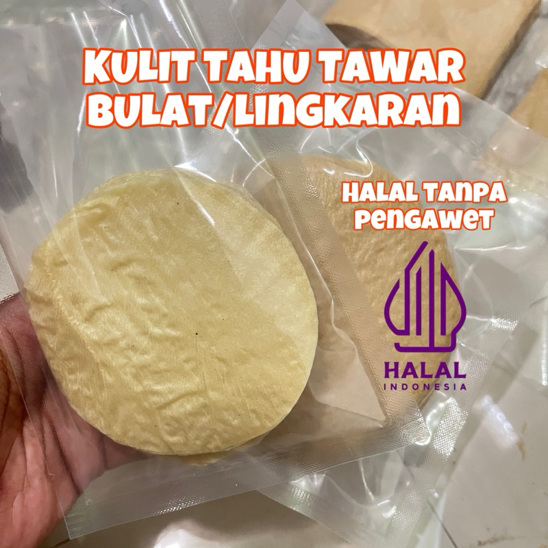 Jual KULIT TAHU TAWAR BULAT LINGKARAN | Shopee Indonesia