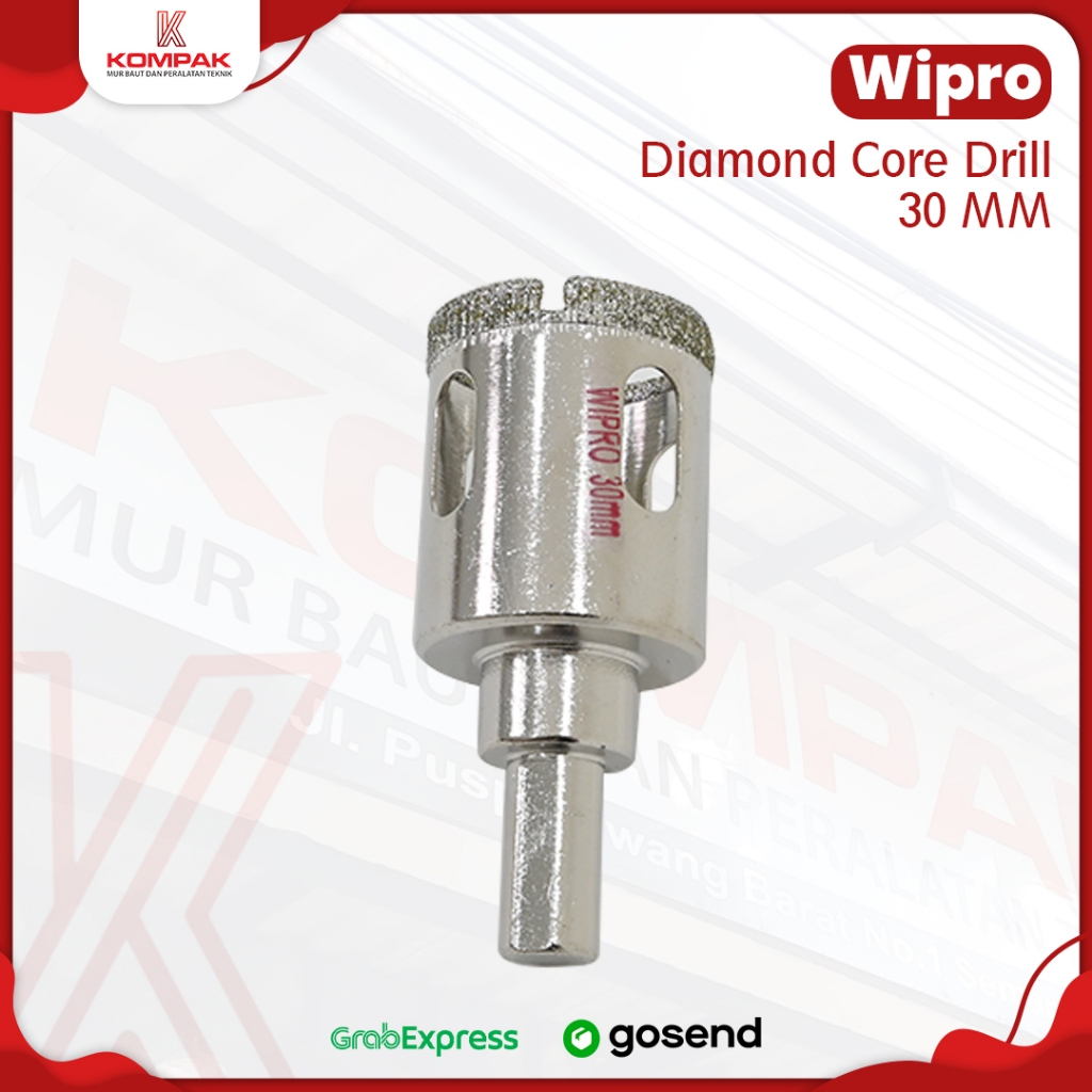 Jual Mata bor lubang granit kaca batu Diamond Core Drill Segmented DCS ...