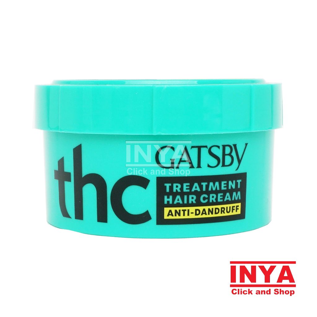 Jual GATSBY THC ANTI-DANDRUFF TREATMENT HAIR CREAM POMADE 70gr - Minyak ...
