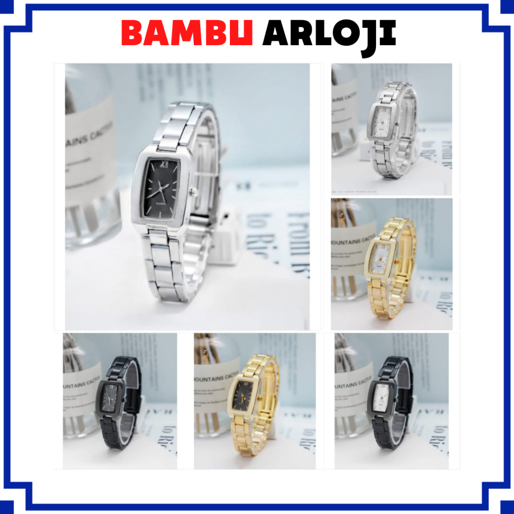 Jual BAJ JAM TANGAN WANITA MODEL RANTAI ANALOG PREMIUM COUPLE PRIA ...