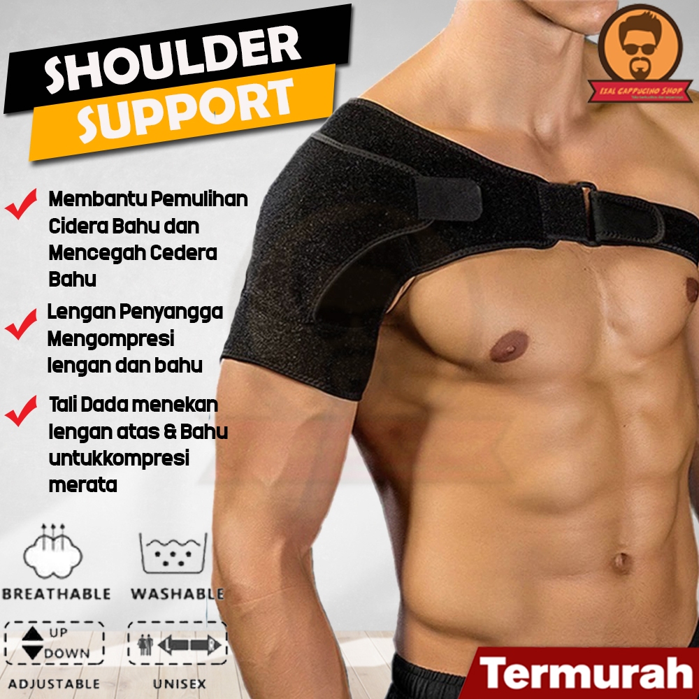 Jual Deker Pelindung Penyangga Bahu Shoulder Support Alat Cidera Bahu ...