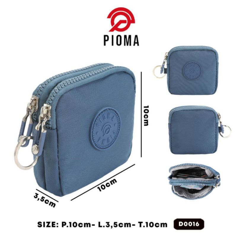 Jual Dompet koin pioma d 0016 // dompet koin 2 ruang premium ...