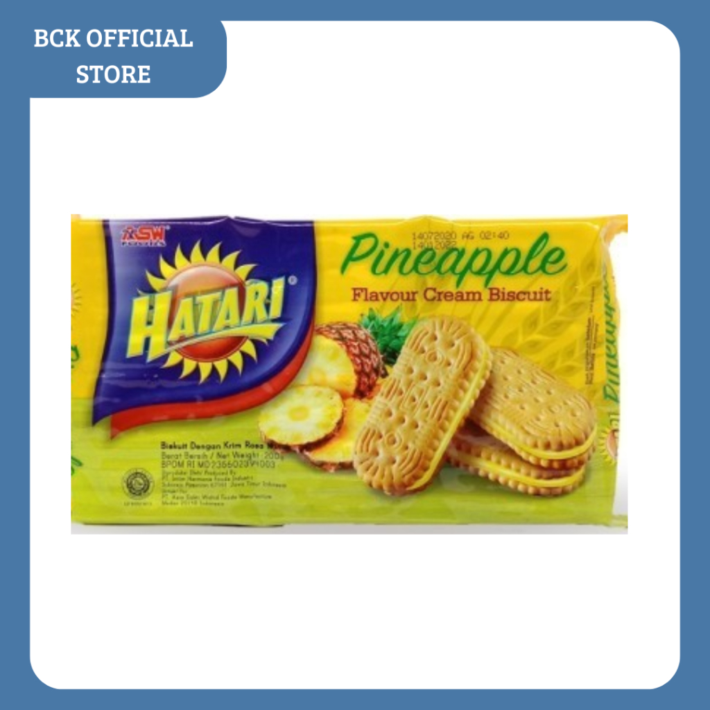 Jual HATARI CREAM BISCUITS ALL VARIANT RASA 190gr (PCS) | Shopee Indonesia