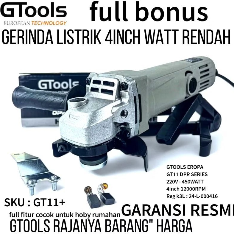 Jual Gerinda tangan 4 inch Low watt angle grinder gurinda | Shopee ...