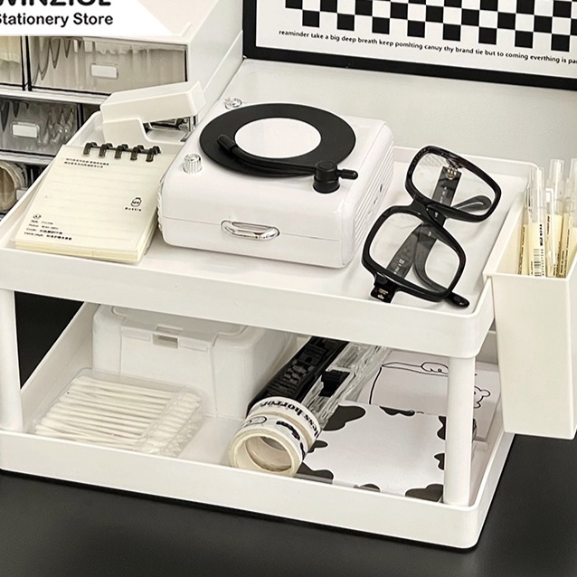 Jual KI3 Winze Rak Meja Stationery Desktop Storage Rak M Lucu Table ...
