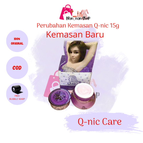 Jual QNIC CARE UNDERARM WHITENING CREAM | PEMUTIH KETIAK 100% ORIGINAL ...