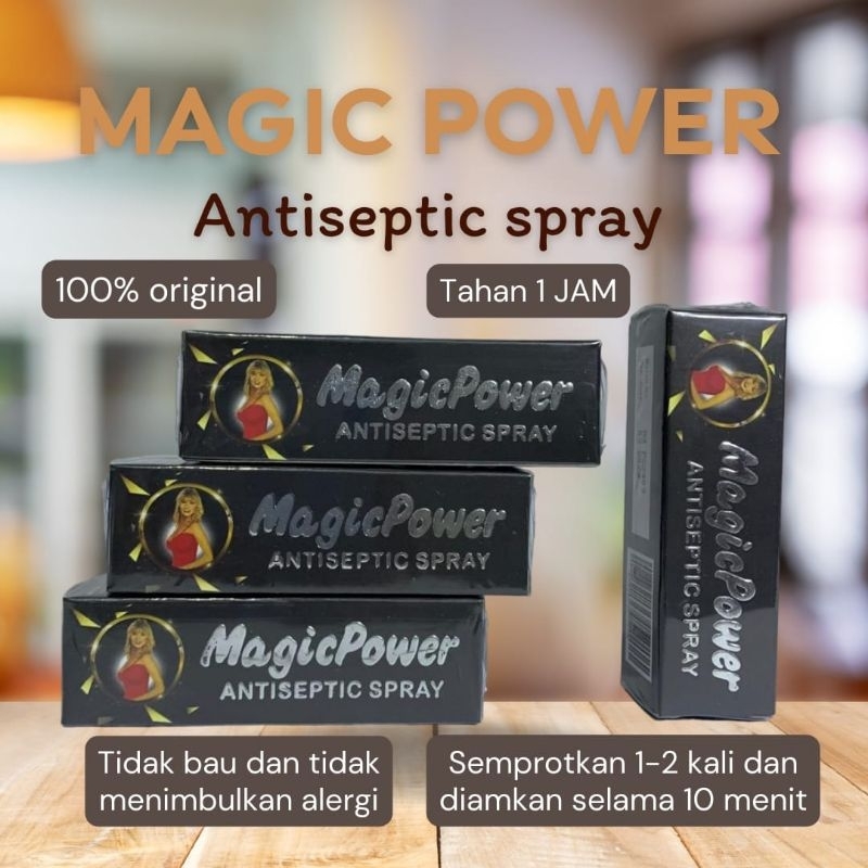 Jual Tisu Mejic Tahan Lama Magic Power Spray Antiseptic Pria Original ...