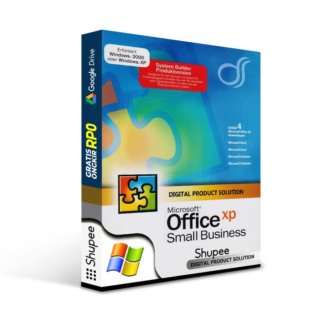 Jual Microsoft® Office® XP (ISO) | Small Business, Version 2002 ...