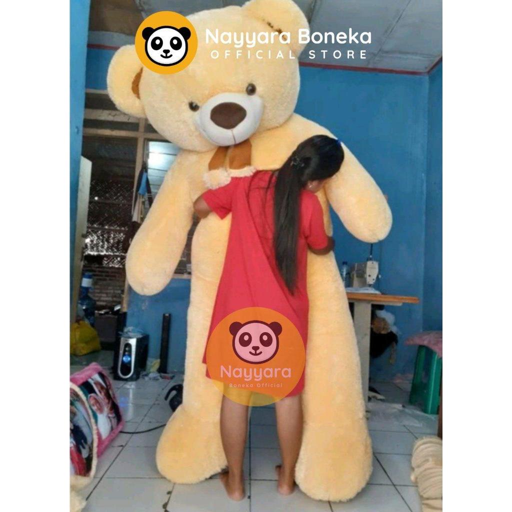 Jual Boneka Jumbo 2 Meter SNI Beruang Teddy Bear Besar 1,6 Meter lucu ...