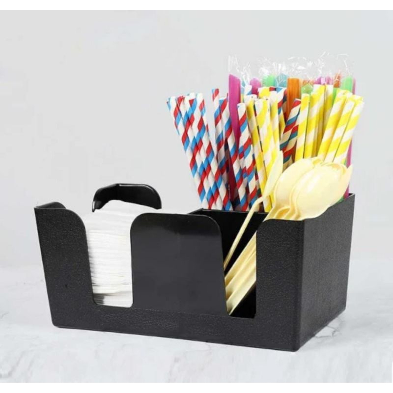 Jual Bar Caddy / Rak 6 Compartment / Alat Bar Tempat Tisu Tissue Meja ...