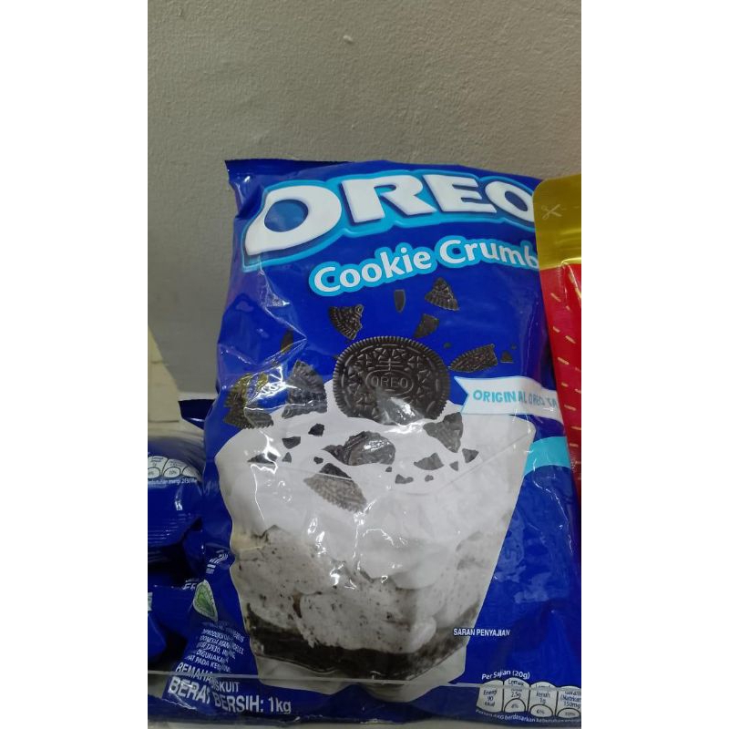 Jual OREO COOKIE CRUM 1 KG /BISKUIT BUBUK/TOPING ESKRIM/TOPPING REMAHAN ...
