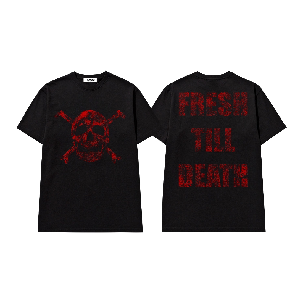 Jual BBTU - T-SHIRT - FRESH TILL DEATH BLACK | Shopee Indonesia