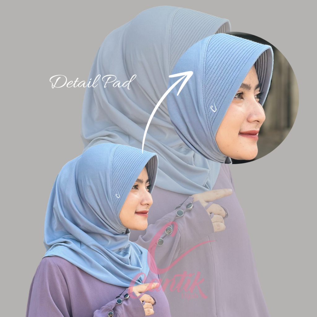 Jual Hijab Bergo Sport Pet Tebal Jilbab Bergo Sport /Hijab Sport Instan /Jilbab Sport Instan ...