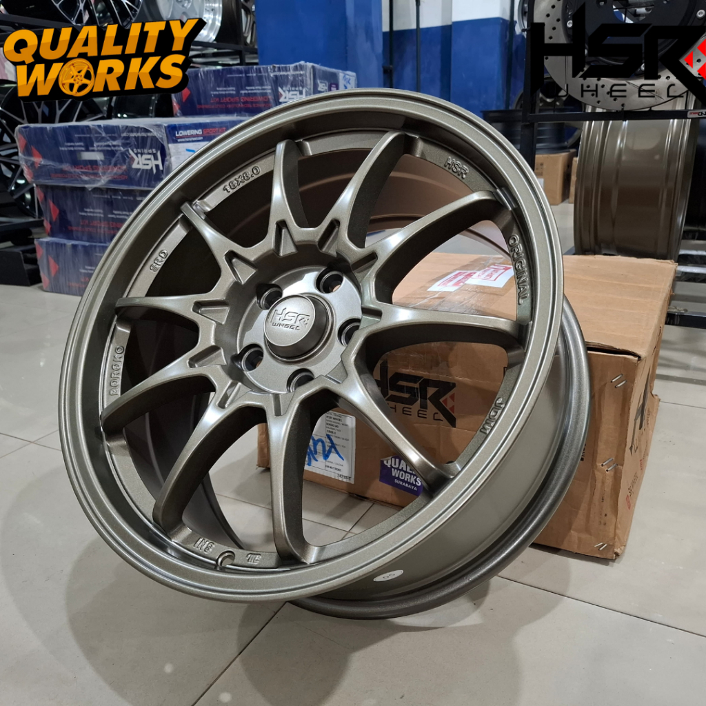 Jual Velg Mobil Ring 18 Model jari jari velek Racing Hsr Boroko Srd R18 Lebar 8 Rata Pcd 5x114,3 ...