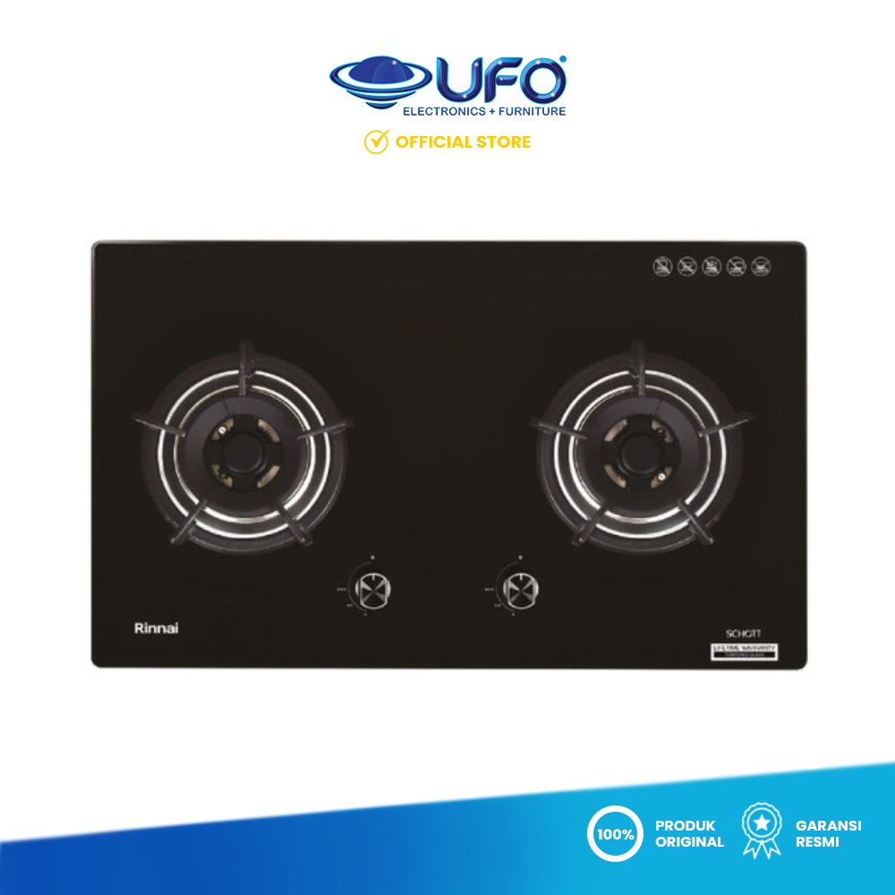 Jual Kompor Tanam Rinnai RB-72G || RB 72G || RB72G || RB 72 G DUA TUNGKU GARANSI RESMI RINNAI ...