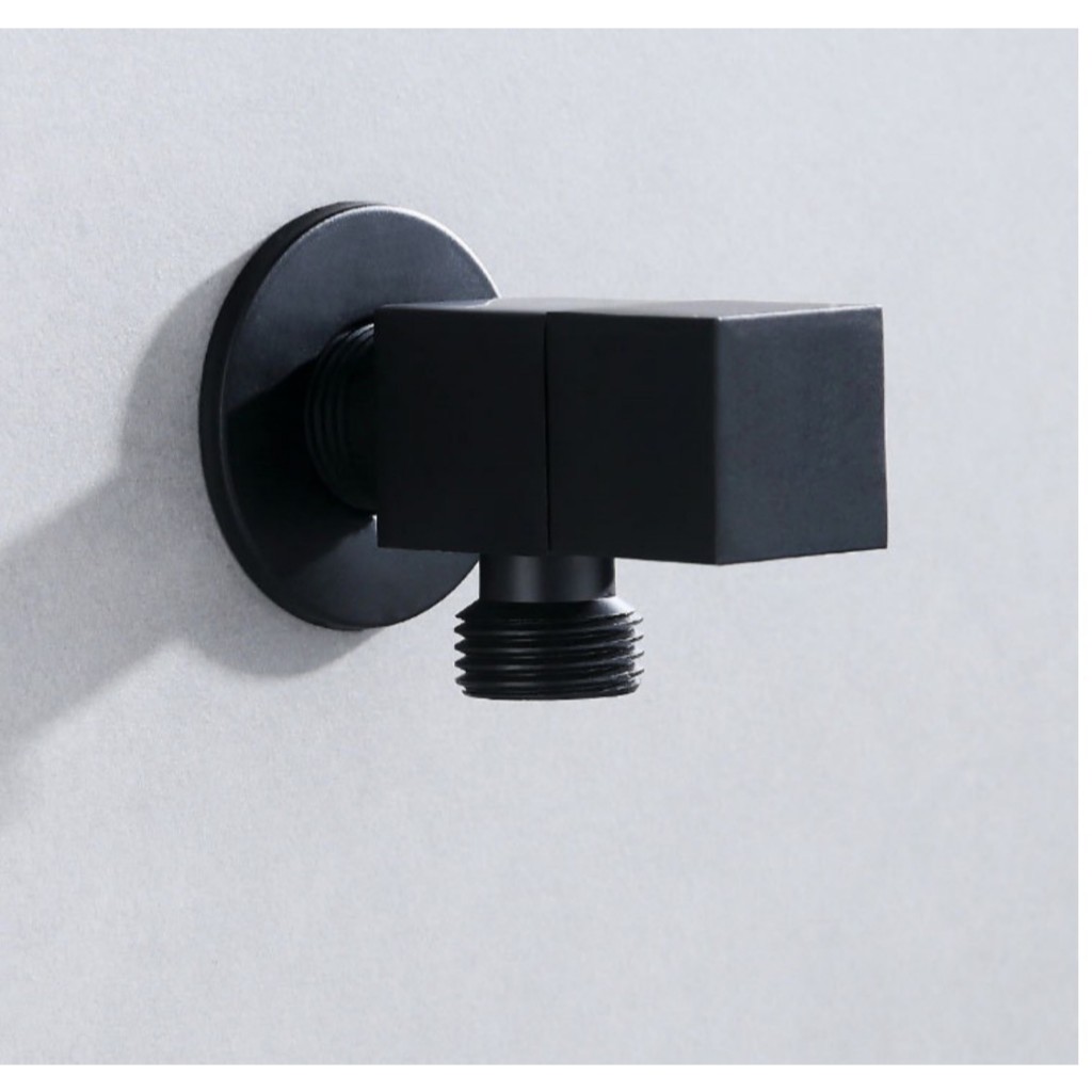 Jual Kran shower HITAM kotak mini kecil 60301B-stop kran air kran ...