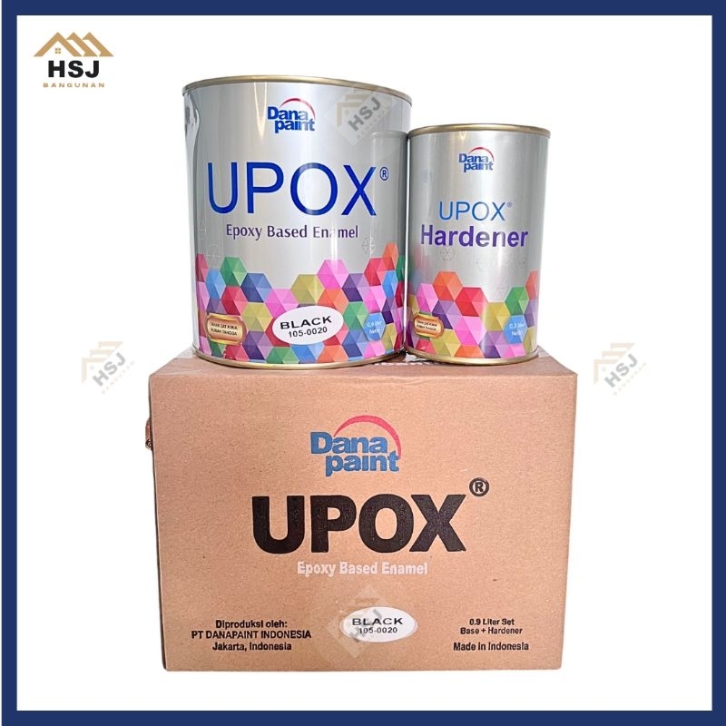 Jual Upox Danapaint Cat Lantai Epoxy 0.9Lt | Floor Coating Enamel Based ...