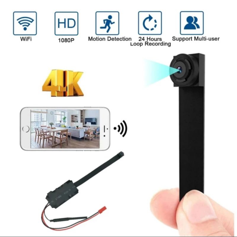 Jual Kamera Spy Tersembunyi CCTV IP Camera CCTV LOOKCAM 8MP Wifi ...