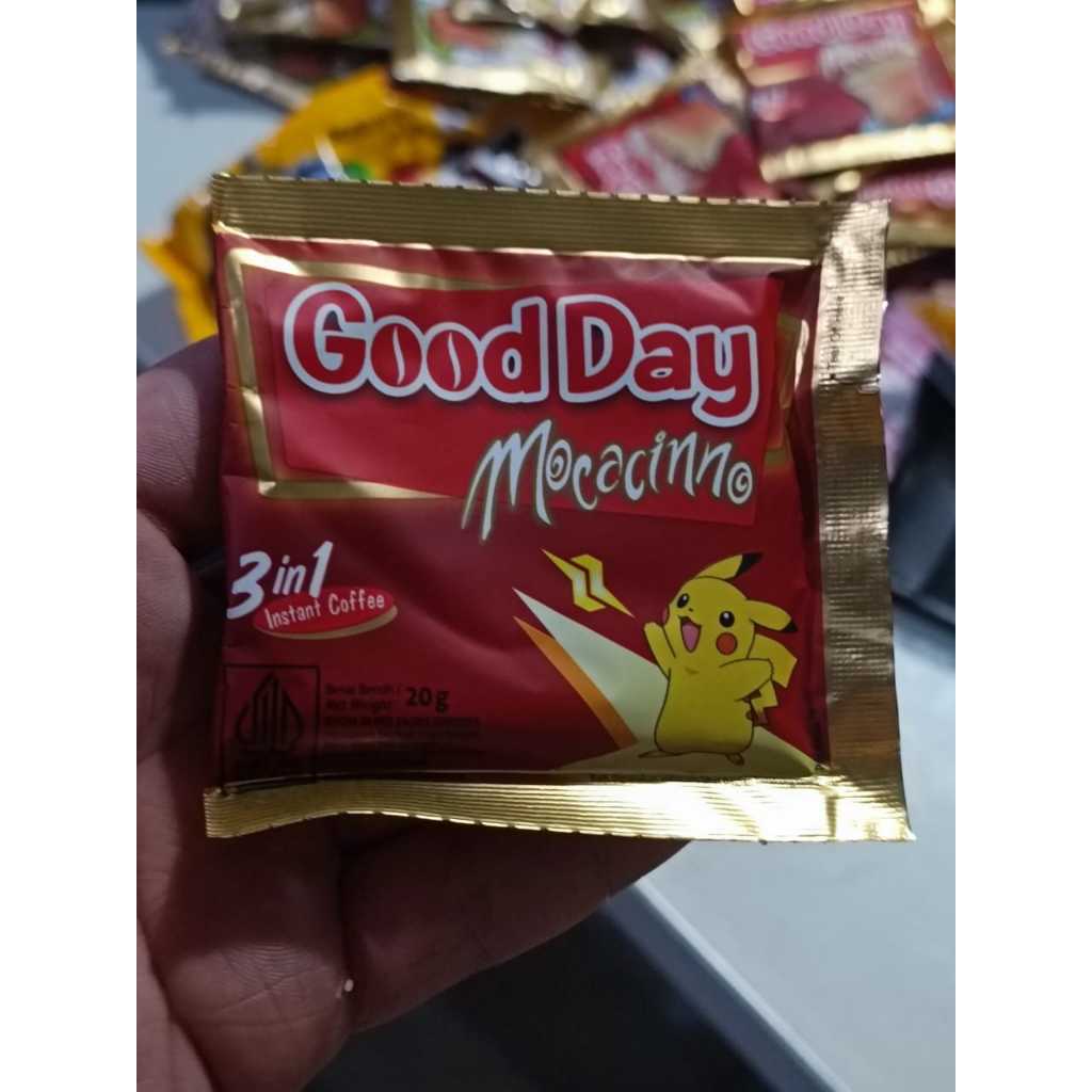 Jual Kopi Good Day Mocacinno X Pokemon Pikachu 3 In 1 Instant Coffee ...
