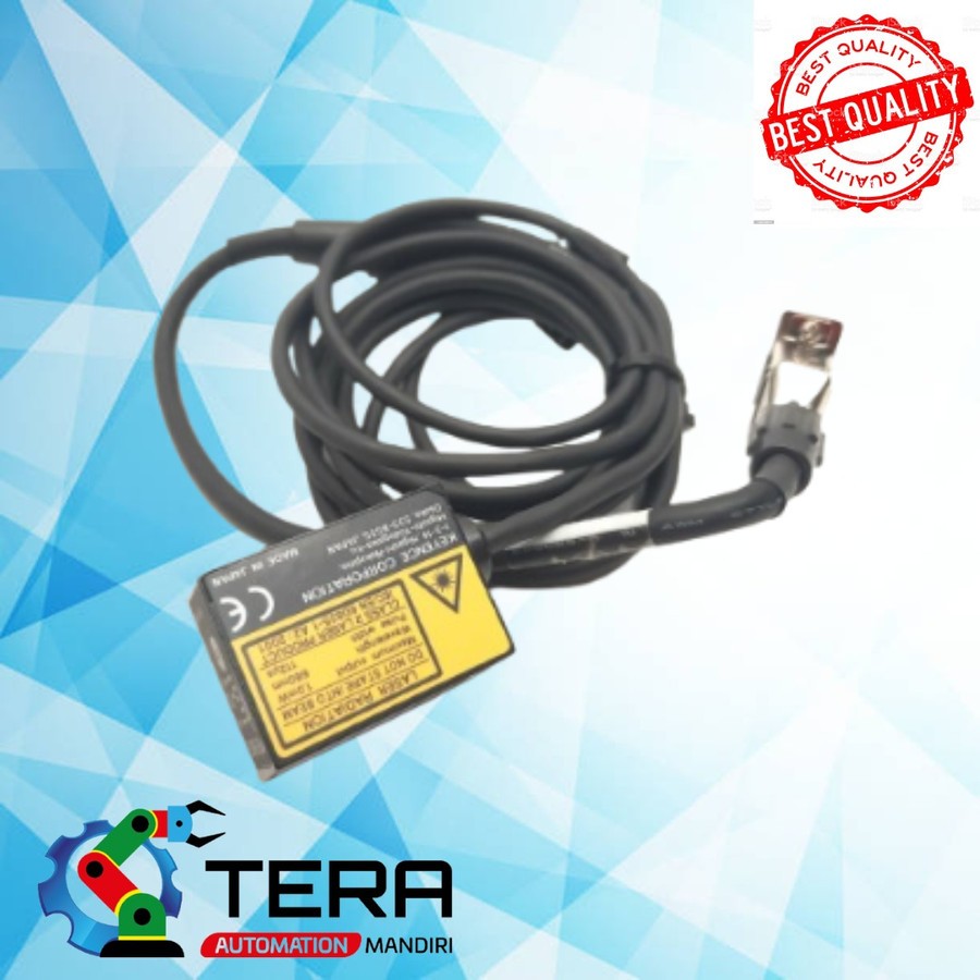 Jual Keyence BL-1301 Compact Digital Laser Barcode Reader Scanner NPN ...