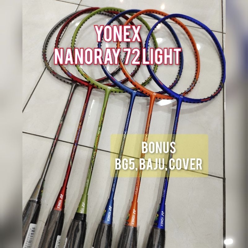 Jual raket badminton yonex NANORAY 72 LIGHT Rudy series | Shopee Indonesia