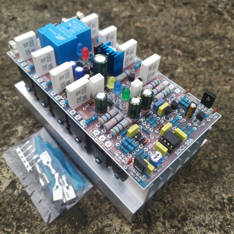 Jual Kit SOCL 506 TEF 4set Final Fiber FR4 Plus Seting Bias Siap Konek ...
