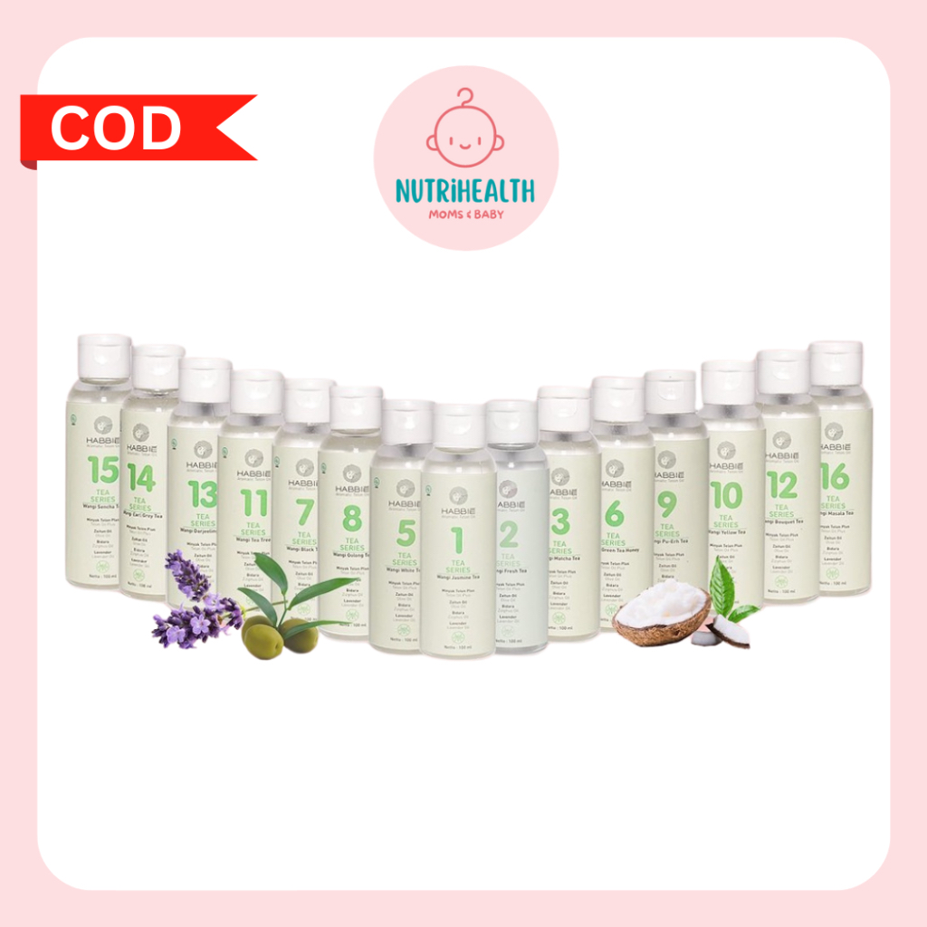 Jual Habbie Aromatic Minyak Telon Tea Series 100 ml | Shopee Indonesia