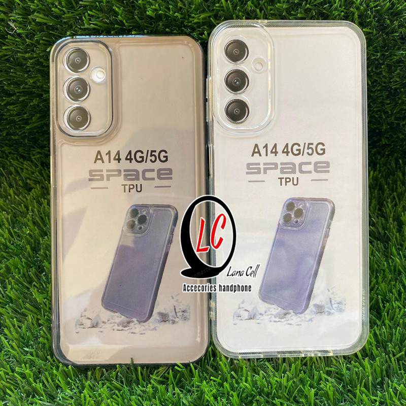 Jual Soft Case Samsung A14 4G M14 A14 5G A15 4G 5G A14 Lite Selicon Space TPU Case Clear Bening ...