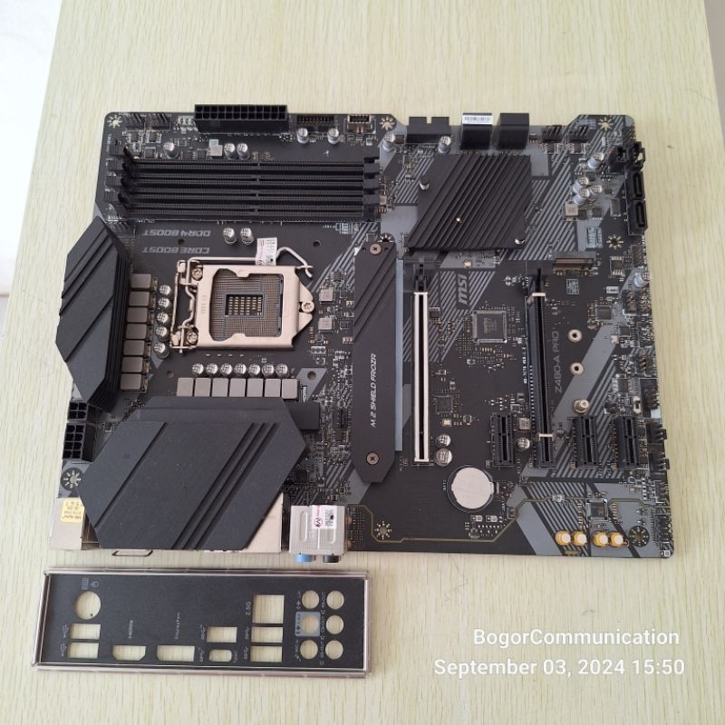 Jual Motherboard Z490 MSI Z490-A PRO Intel LGA1200 Comet Rocket Lake ...