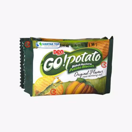 Jual wafer go!potato rasa kentang gurih enak sekali | Shopee Indonesia