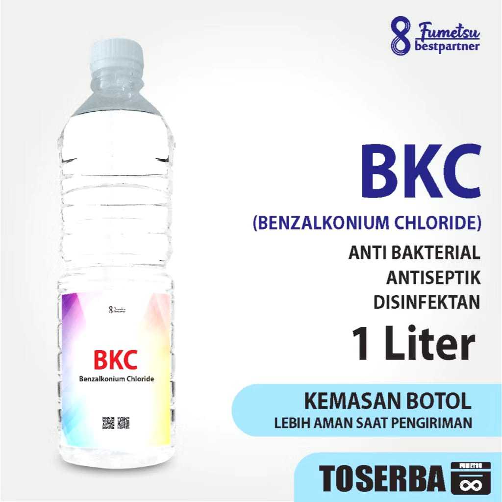 Jual BKC 50 / Benzalkonium chloride 50% / ANTI BAKTERI KEMASAN 1 LITER ...