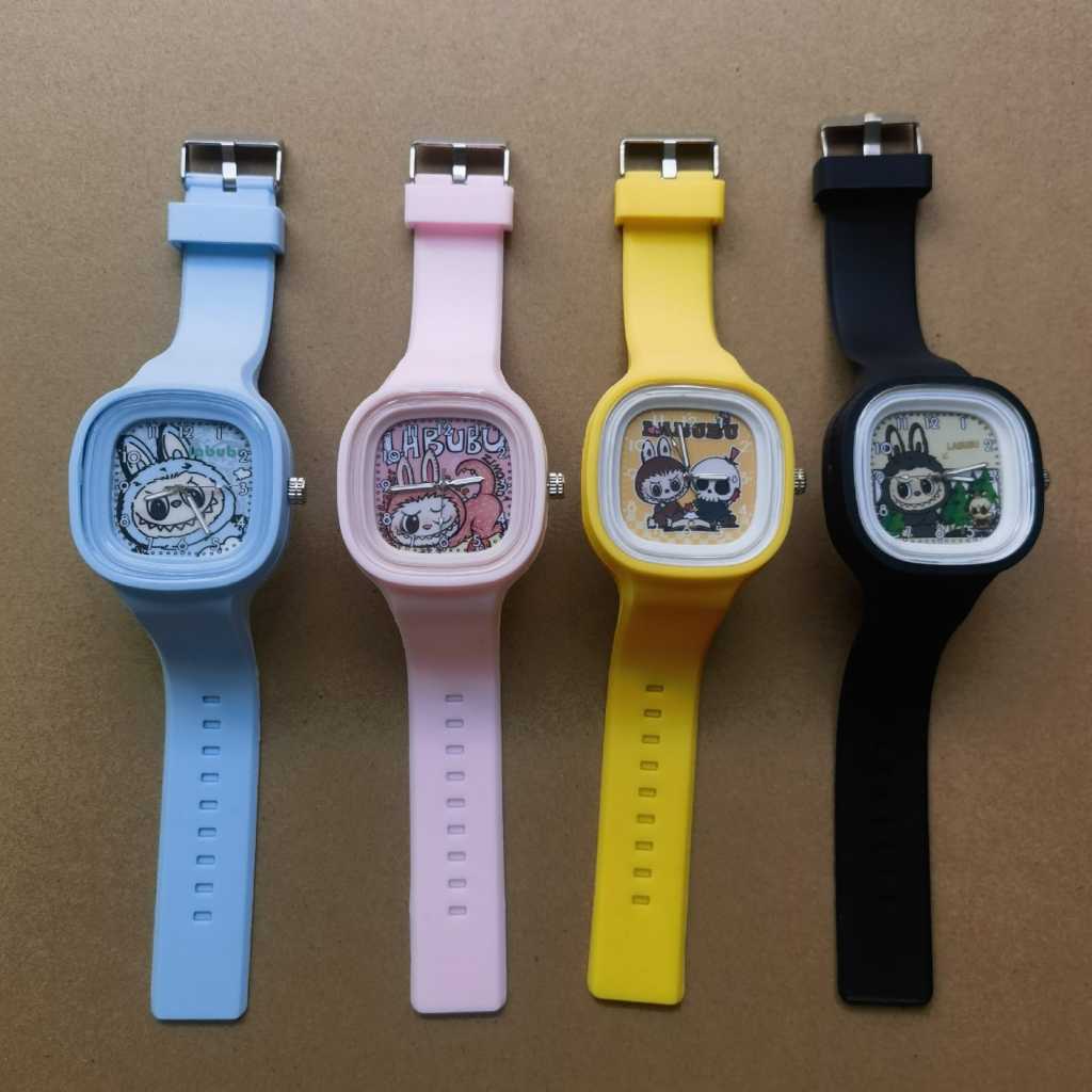 Jual JAM TANGAN LABUBU/jam tangan wanita terbaru model labubu/jam ...