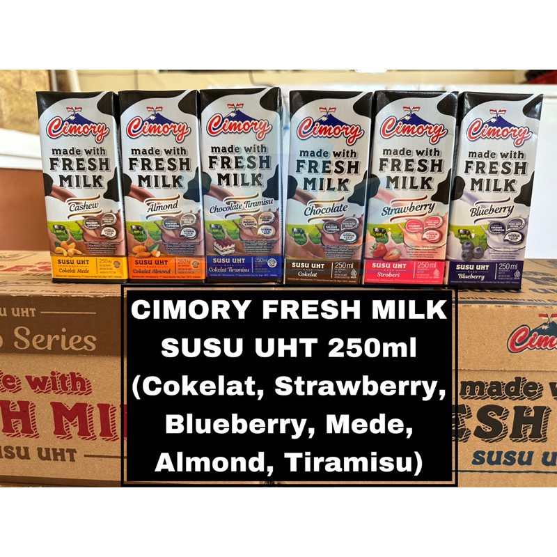 Jual CIMORY FRESH MILK SUSU UHT 250ml | Shopee Indonesia