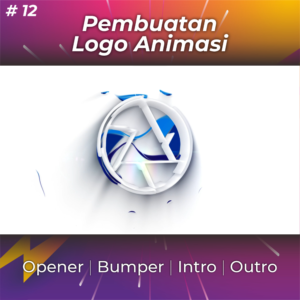 Jual Jasa pembuatan Video Animasi Opening Intro Outro Logo untuk kebutuhan Youtube Instagram ...