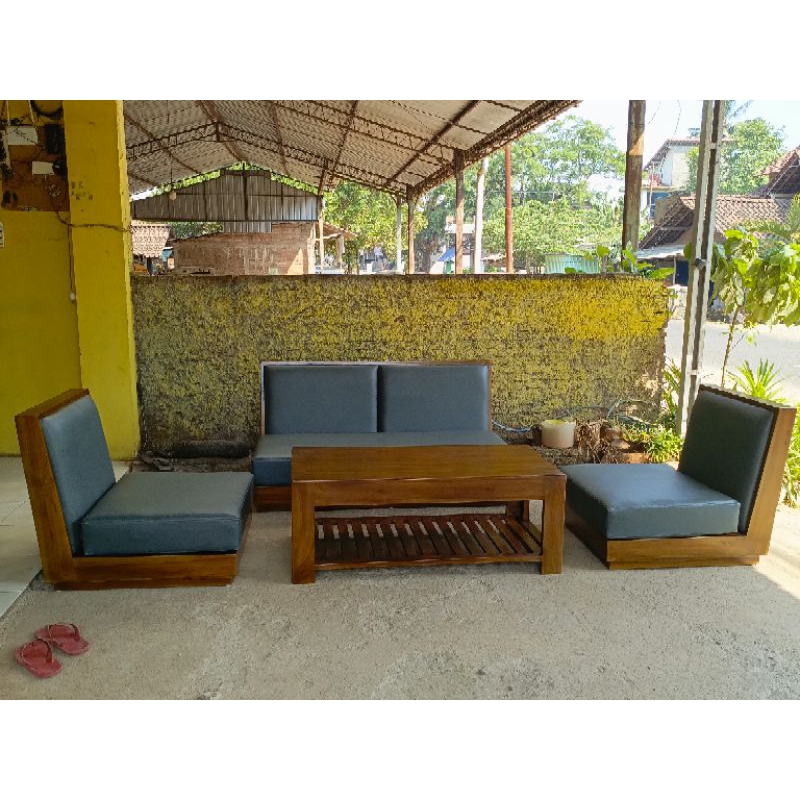 Jual sofa teras lesehan modern minimalis/japandi reclaining chair ...