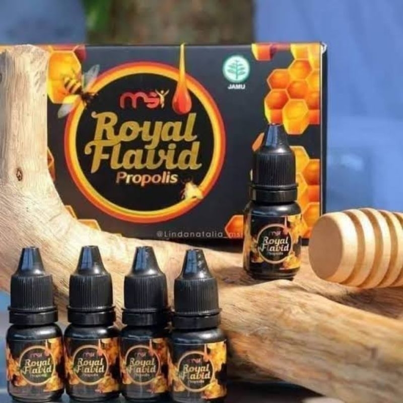 Jual ROYAL FLAVID PROPOLIS MSI untuk macam penyakit SARIAWAN, AMANDEL ...
