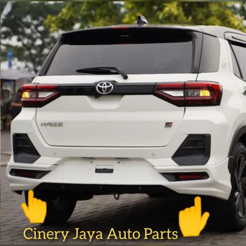 Jual Bodykit SPOILER Body Kit BELAKANG Raize GR Sport ORIGINAL | Shopee ...