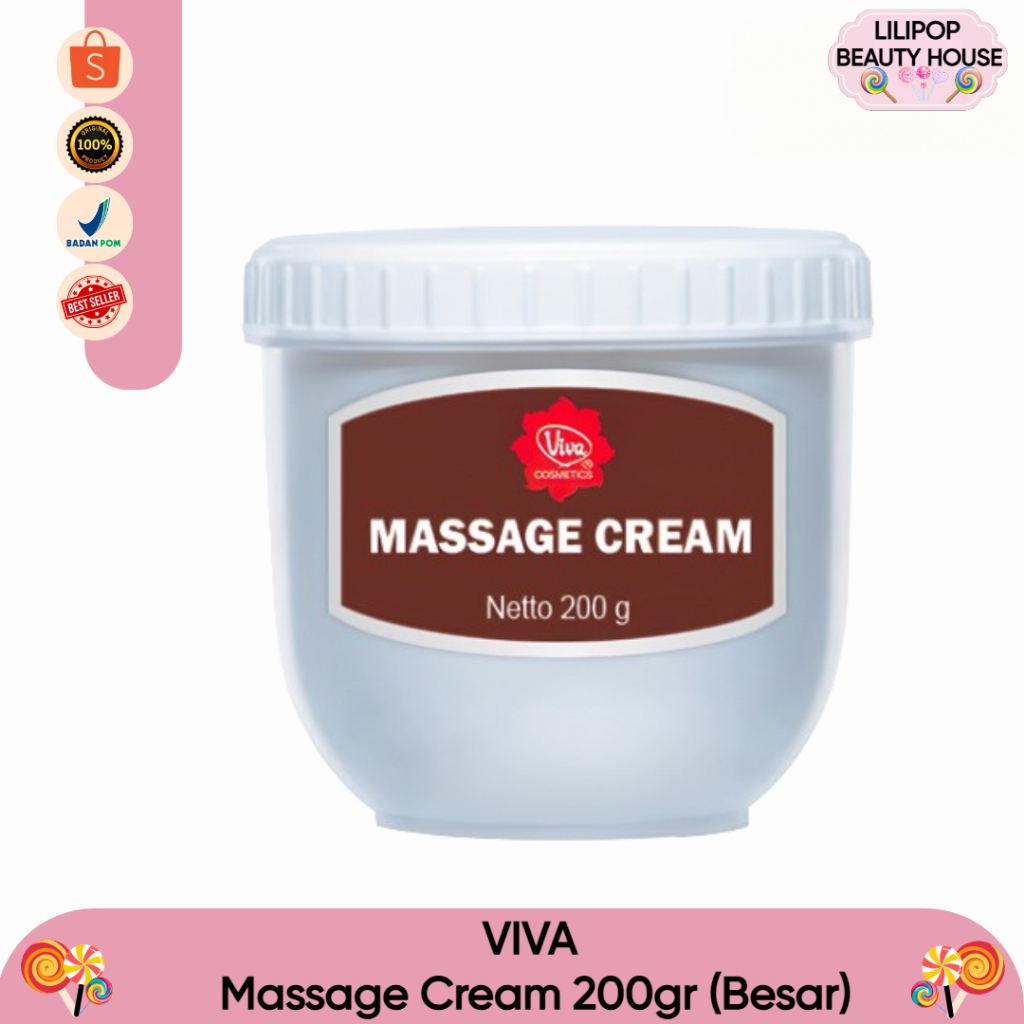 Jual Viva Massage Cream 200gr (Besar) | Shopee Indonesia